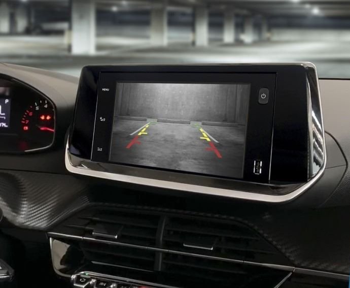Desbloqueio de Câmera de Ré Traseira Novo Peugeot 208 - AM Parts